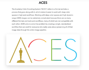 Frame io includes ACES in their Workflow Guide - ACESCentral