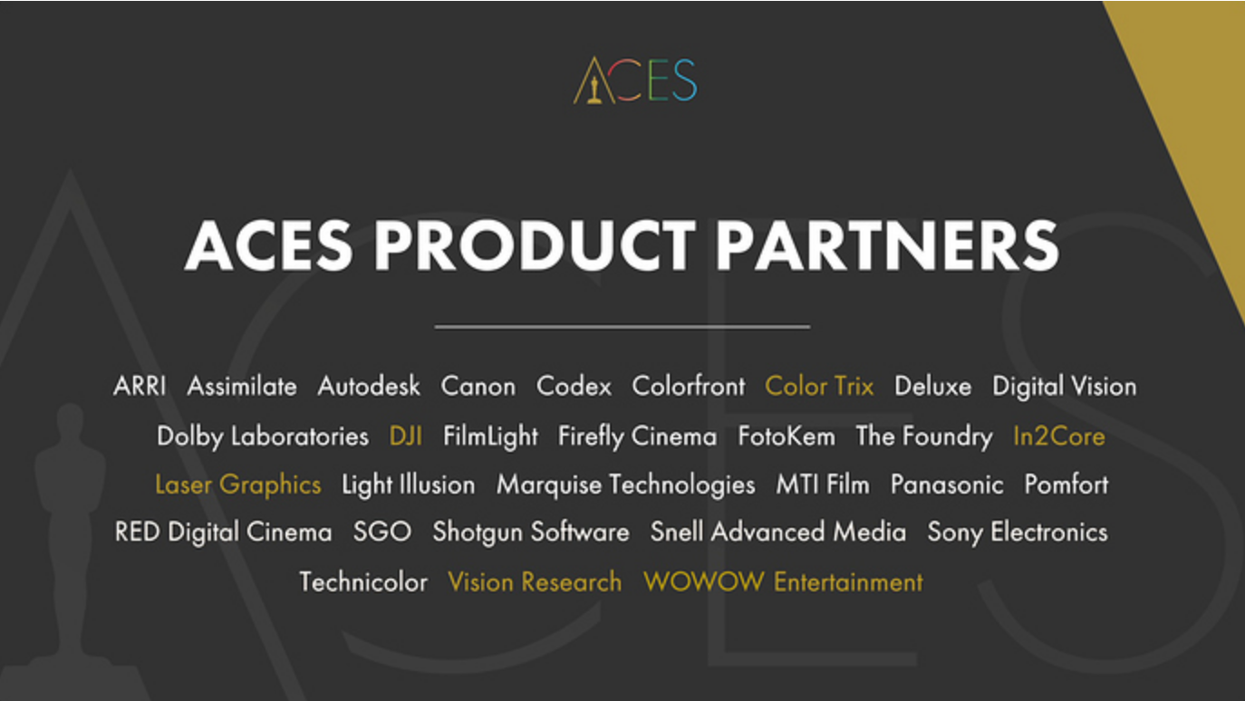ACES Adds New Companies to Logo Program - June 2018 - ACESCentral
