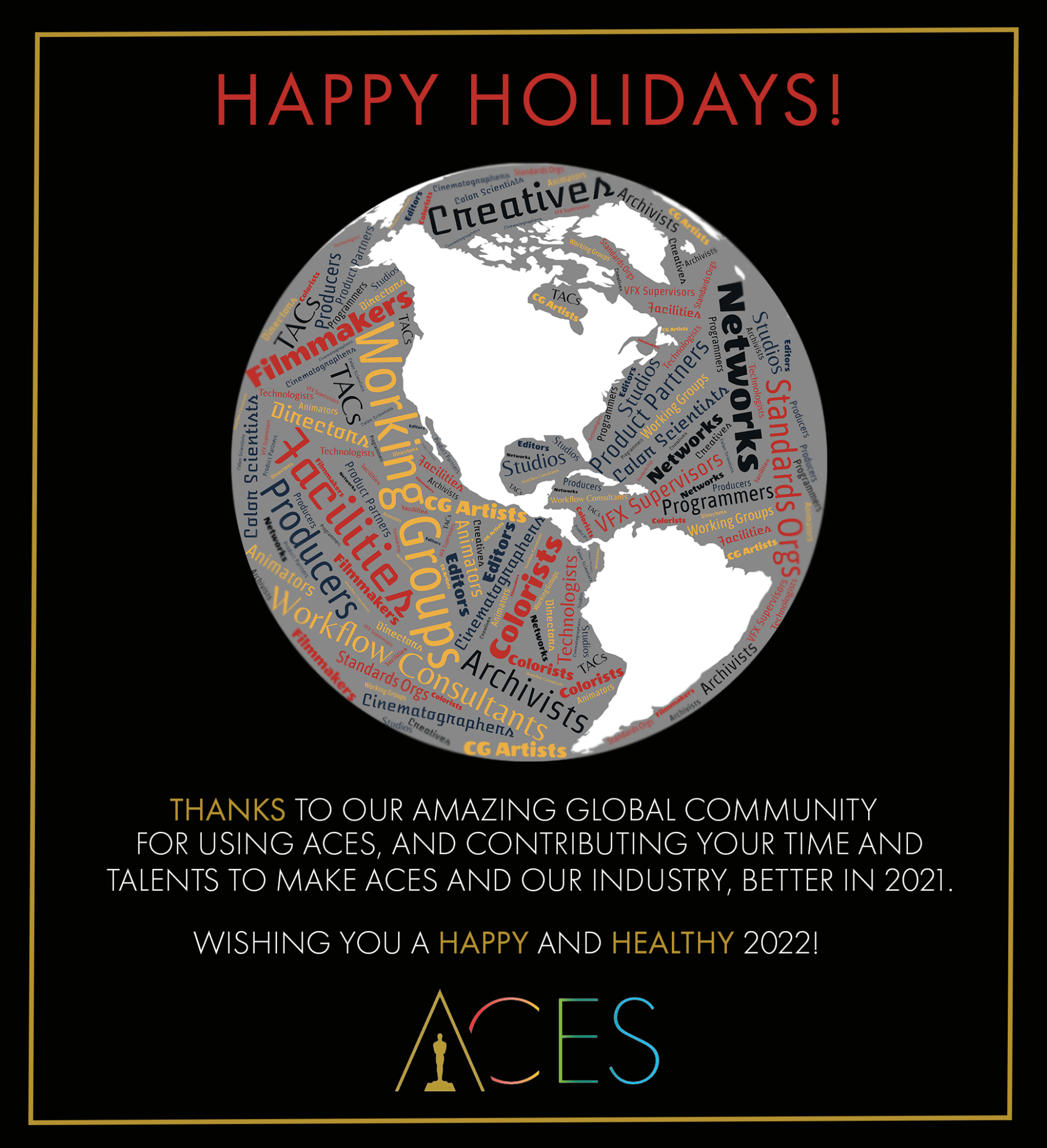 Happy Holidays to the ACES Community! - ACESCentral