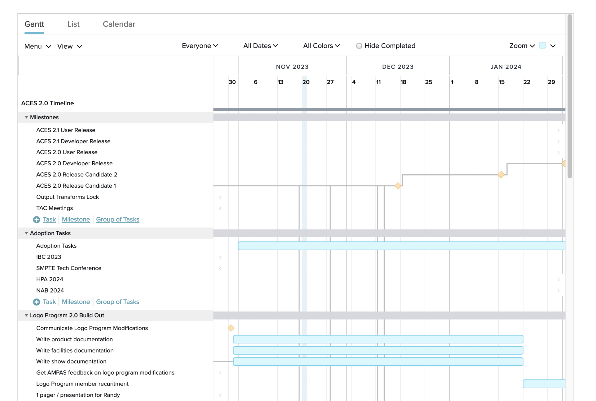 ACES 2.0 Features and Development/Release Schedule Announced - ACESCentral